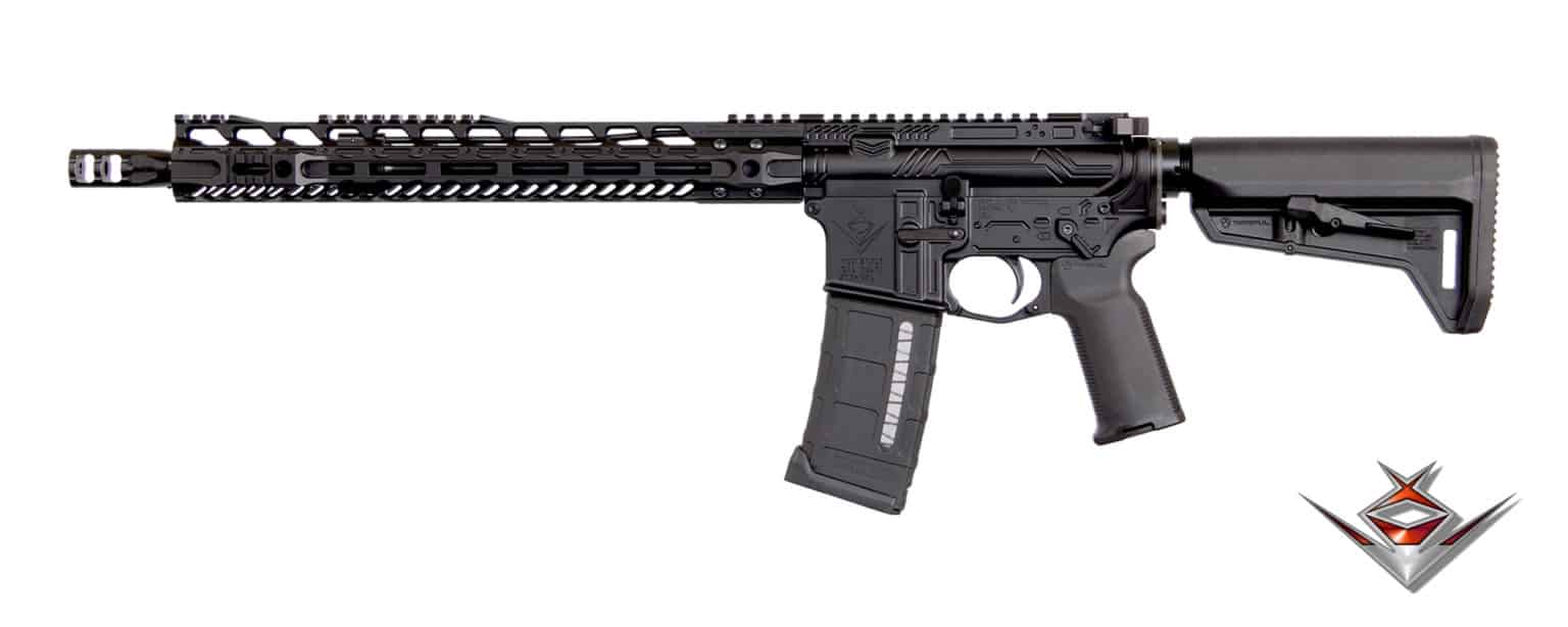 NIGHTHAWK 14.5″ pinned to 16.01"OVL 300 Blkout Rifle w/ NIGHTHAWK-14″ M ...